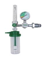 China 5 10lpm Portable Oxygen Regulator Aluminum Oxygen Inhalator Meter for sale