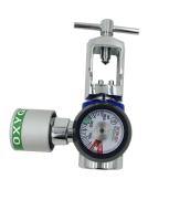 China 3000psi Portable Oxygen Regulator Adjustable Aluminum Medical Pin Index for sale