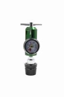 China Aluminum Brass Portable Oxygen Regulator , Click Adjustable High Pressure Regulator for sale