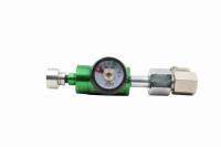 China Aluminum Brass Portable Oxygen Regulator , Click Adjustable High Pressure Regulator for sale