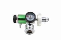 China Aluminum Brass Portable Oxygen Regulator , Click Adjustable High Pressure Regulator for sale