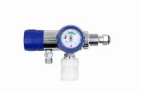 China Aluminum Brass Portable Oxygen Regulator , Click Adjustable High Pressure Regulator for sale