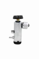 China Aluminum Brass Portable Oxygen Regulator , Click Adjustable High Pressure Regulator for sale