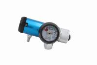 China Aluminum Brass Portable Oxygen Regulator , Click Adjustable High Pressure Regulator for sale