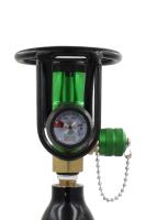 China Green Portable Oxygen Regulator PC Integrate Cylinder Valve for sale