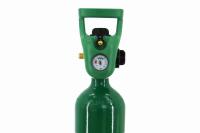 China One Piece Portable Oxygen Regulator Iron Integrate Oxygen Cylinder Valve for sale