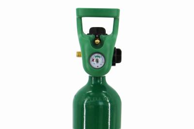 China One Piece Portable Oxygen Regulator Iron Integrate Oxygen Cylinder Valve for sale
