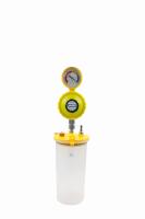 China Vacuum Portable Oxygen Regulator ABS , 1l Suction Jar With Regulator for sale