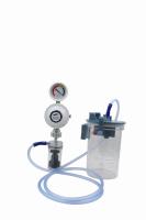 China Vacuum Portable Oxygen Regulator ABS , 1l Suction Jar With Regulator for sale