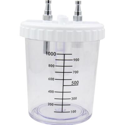 China 2l PP Portable Oxygen Regulator ABS Vacuum Suction Jar for sale