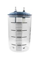 China 2l PP Portable Oxygen Regulator ABS Vacuum Suction Jar for sale