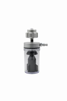 China Plastic Brass Oxygen Concentrator Humidifier Bottle , 2l Oxygen Cylinder Humidifier for sale