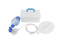 China PVC SEBS Self Inflating Manual Resuscitator , 60 Cmh2o Silicone Manual Resuscitator for sale