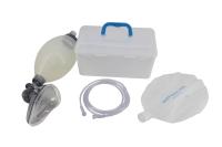 China PVC SEBS Self Inflating Manual Resuscitator , 60 Cmh2o Silicone Manual Resuscitator for sale
