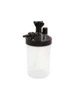 China 2 Psi Portable Oxygen Regulator Blue ABS Humidifier Bottle For Oxygen Cylinder for sale