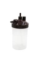 China 2 Psi Portable Oxygen Regulator Blue ABS Humidifier Bottle For Oxygen Cylinder for sale