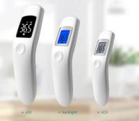 China Infrared LCD Forehead Non Contact Thermometer , ABS No Touch Infrared Forehead Thermometer for sale