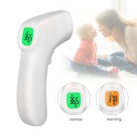 China Acrylic Household Digital Thermometer Backlight 5cm Non Contact Body Temperature Sensor for sale