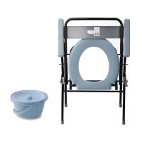 China Waterproof Foldable Toilet Chair Household Aluminum Rehabilitation Apparatus for sale