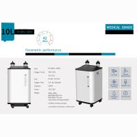 China Portable 10l Double Outlet Oxygen Concentrator 50hz Rechargeable Oxygen Machine for sale