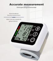 China ABS Household Blood Pressure Monitor Wrist 40 Bpm Automatic Bp Apparatus for sale