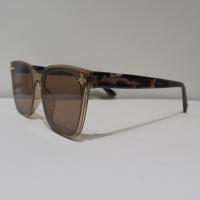 China Classic Brown Anti Glare Sunglasses Translucent Anti Reflective Coating for sale