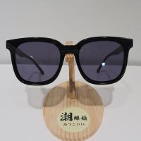 China Inclusive Anti Reflective Sunglasses Purple Polarized Black Acetate for sale