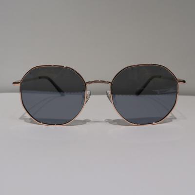 China Rose Gold Anti Sun Glare Sunglasses 54x20mm Reflective Coating for sale