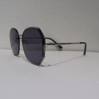 China Polygon Classic Non Glare Sunglasses For Driving Anti Reflective Metal Polarized for sale