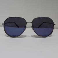 China Unisex Metal Pilot Polarized Sunglasses Round Non Reflective for sale