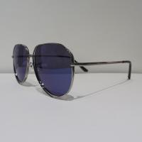 China Unisex Metal Pilot Polarized Sunglasses Round Non Reflective for sale