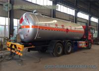 China FAW 10 Ton LPG Tank Truck , 24M3 3 Axles 6x4 Truck With Dispenser for sale