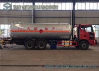 China FAW 10 Ton LPG Tank Truck , 24M3 3 Axles 6x4 Truck With Dispenser for sale