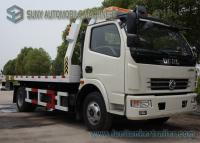 China 5 Ton DFAC Road Rescue Flatbed Wrecker Tow Truck Dongfeng for sale