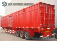 China 60 Cubic Heavy Duty Van Semi Trailer 3 Axles Box Semi Trailer 50T for sale