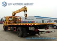 China Customized FOTON Diesel 8 Ton / 10 Ton Tow Truck With Crane for sale