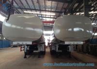 China 45m3 304 2B Edible Grade Chemical Tank Trailer 3 Axle For Milk / Liquid Food for sale