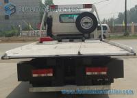 China JAC 3 Ton / 5 Ton 4 X 2 Flatbed Wrecker Truck With Single Row Cap for sale