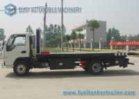 China JAC 3 Ton / 5 Ton 4 X 2 Flatbed Wrecker Truck With Single Row Cap for sale