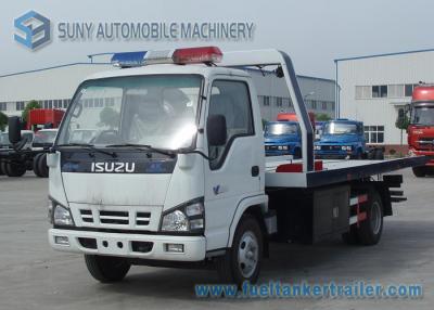 China ISUZU 3000KG 4 X 2 Tow Truck Road Wrecker Truck 7305*2300*2480mm for sale