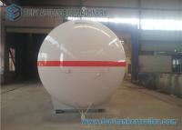 China Round / Ellipse Safety LPG Tank Trailer , 50000 Liters LPG Propane Gas Storage Tank for sale