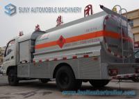 China 5 Speed Foton 4 x 2 Refuelling Chemical Tanker Truck With Air Braking for sale