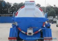 China Dongfeng 2000L 100hp 4x2 Sewage Suction Truck Vac Tank Truck for sale