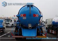 China 180hp 4x2 Diesel Vacuum Tank Truck 12000 Liter For Sucking Waste for sale