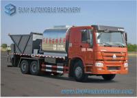 China HOWO Road Synchronous Chip Sealer 6000L With ZZ1257M4641W Chassis for sale