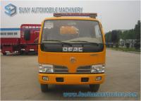 China Elliptical Shaped 5000L 112hp Dongfeng Sanitation Truck For City Planning for sale