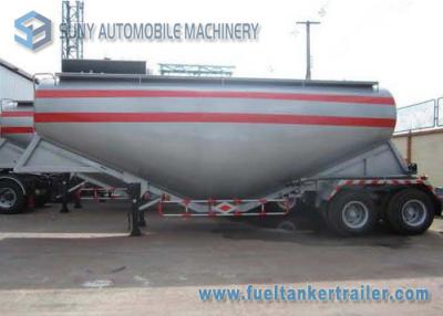 China Mild Steel Q345 Tank 32m3 Tandem Axle Utility Trailer 2 Axle FUWA 13 Ton for sale