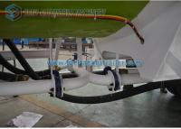 China Conoid Shaped 30m3 Dry Bulk Tanker Trailer , Cement tanker Tandem Semi Trailer for sale