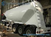 China SS 304 / AL5083 35M3 Conoid Dry Bulk Tanker Trailer with WABCO ABS Braking system for sale