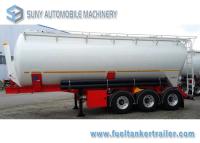 China Big 60m3 3 Axles Dry Bulk Tanker Trailer Aluminum Tanker 13160*2600*4000mm for sale